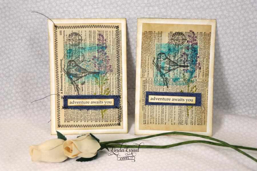Stamped Journal Cards