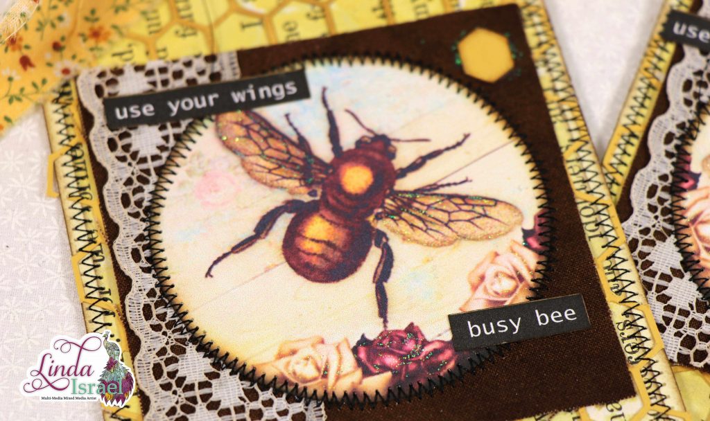 Vintage Bee Tag Tutorial