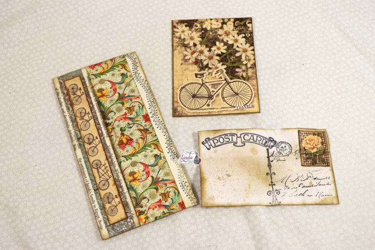 Folded Book Page Pocket Insert Tutorial