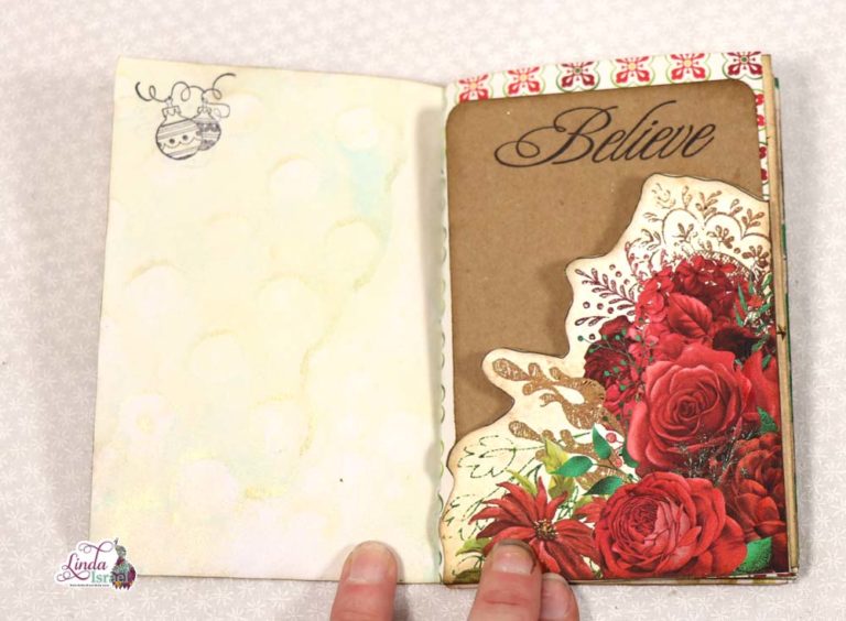 A Christmas Dream Mini Junk Journal Tutorial