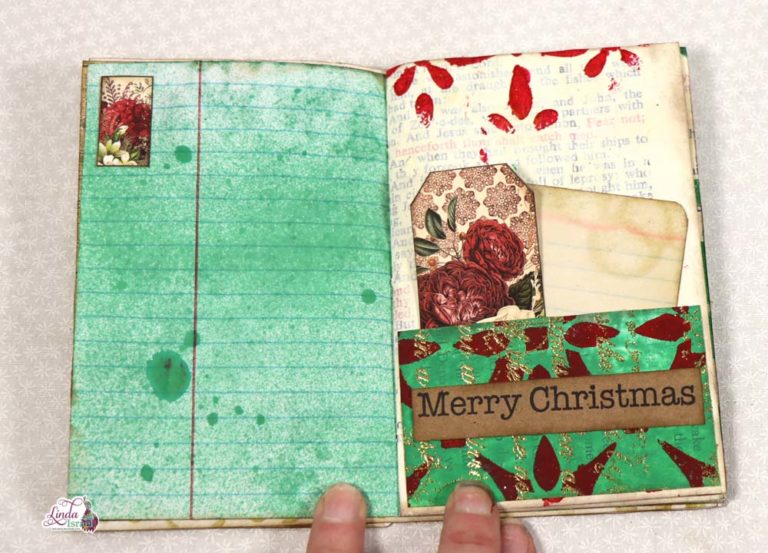 A Christmas Dream Mini Junk Journal Tutorial