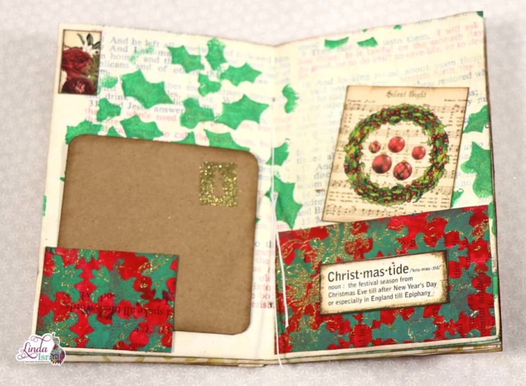 A Christmas Dream Mini Junk Journal Tutorial
