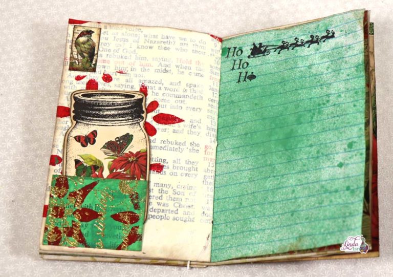 A Christmas Dream Mini Junk Journal Tutorial