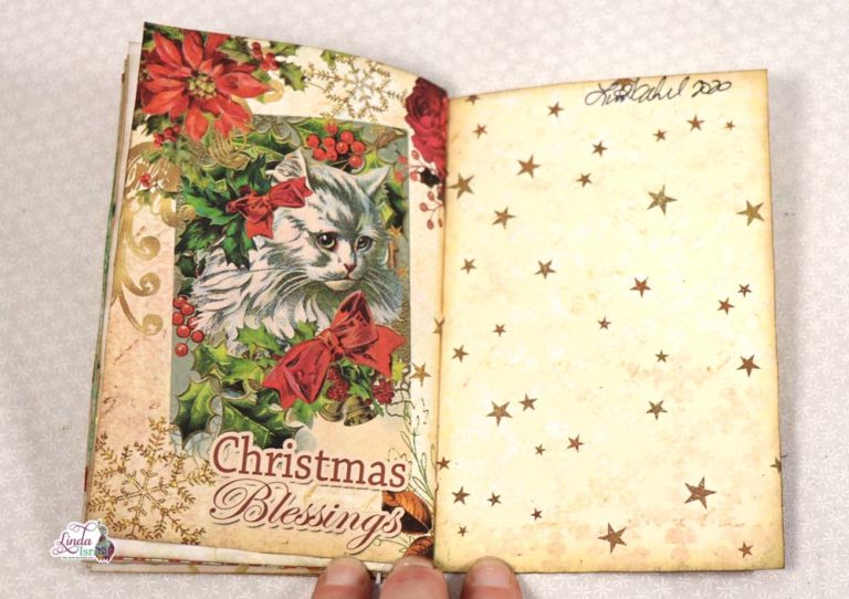 A Christmas Dream Mini Junk Journal Tutorial