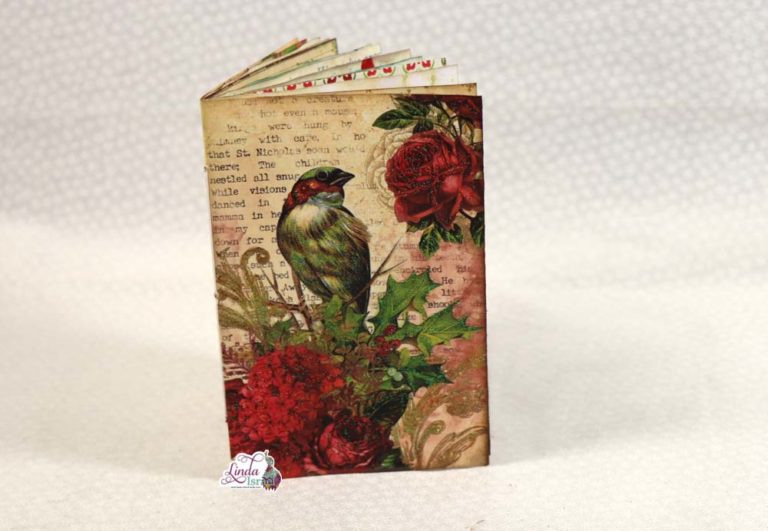 A Christmas Dream Mini Junk Journal Tutorial