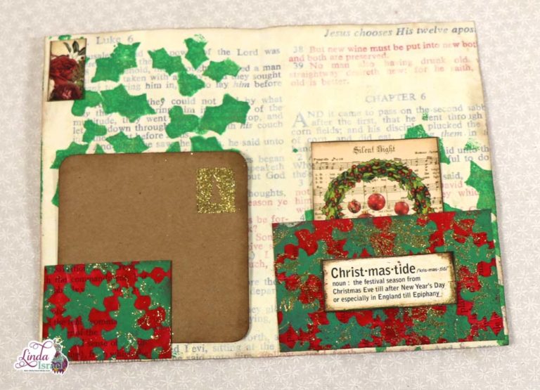 A Christmas Dream Mini Junk Journal Tutorial