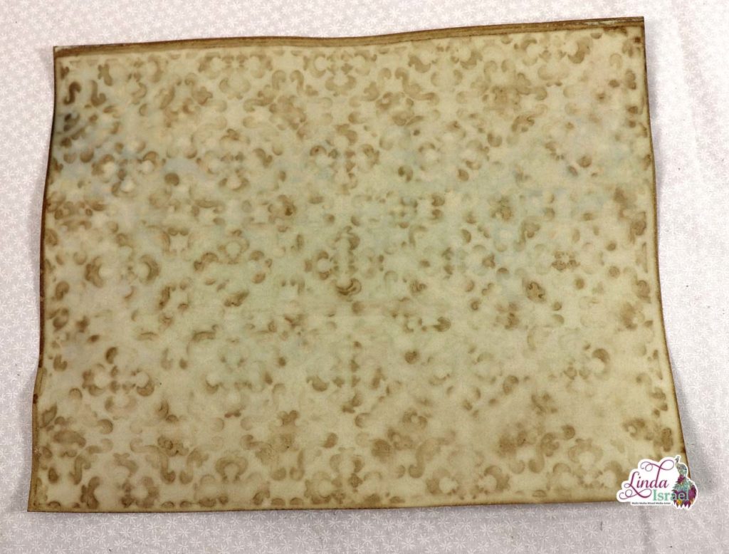 Tutorial Easy Coffee Dyed Papers