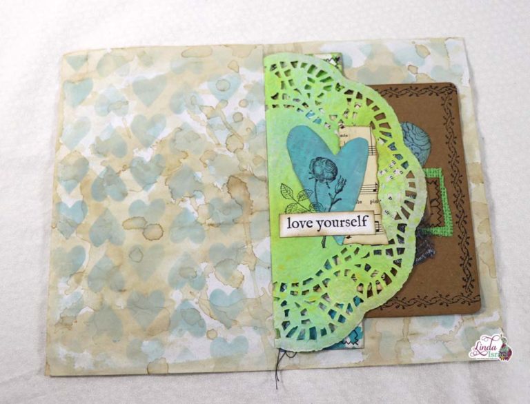 Creating Heart Journal Pages Cards and More
