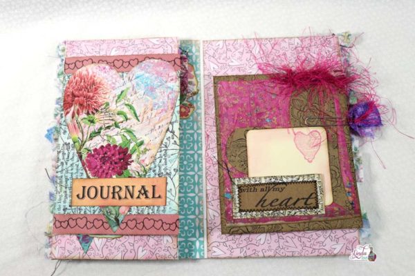 Creating Heart Journal Pages Cards and More