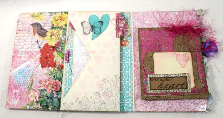 Creating Heart Journal Pages Cards and More