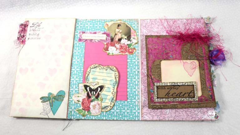 Creating Heart Journal Pages Cards and More