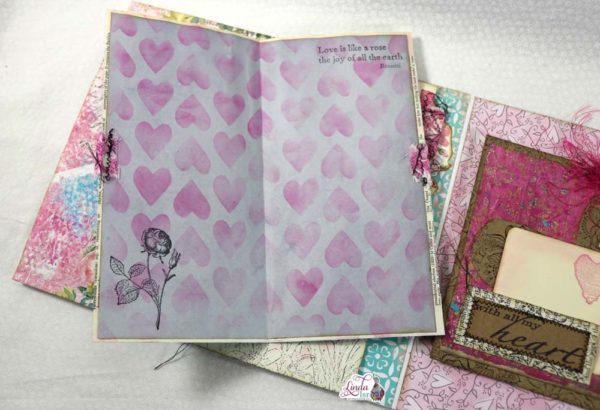 Creating Heart Journal Pages Cards and More