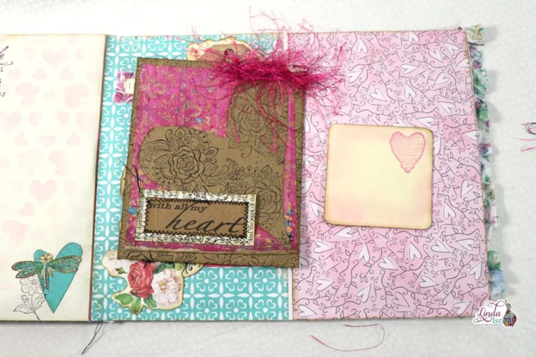 Creating Heart Journal Pages Cards and More