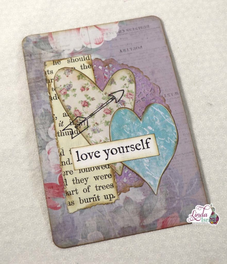Creating Heart Journal Pages Cards and More