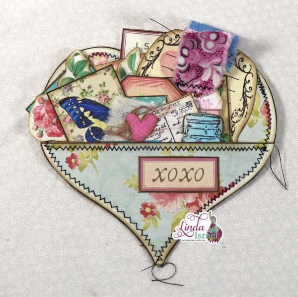 Creating Heart Journal Pages Cards and More