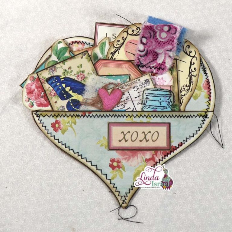 Creating Heart Journal Pages Cards and More