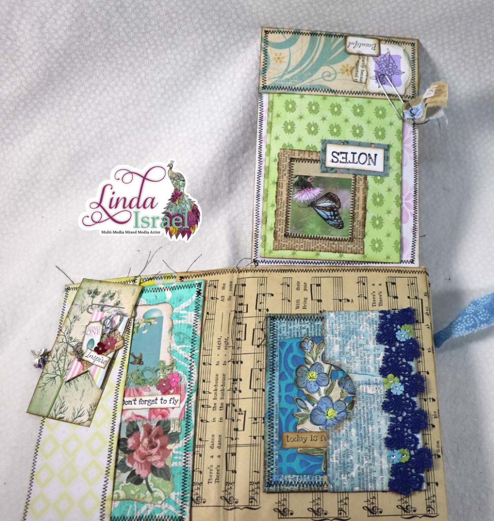 Completing UFO's 1 Accordion Fold Journal